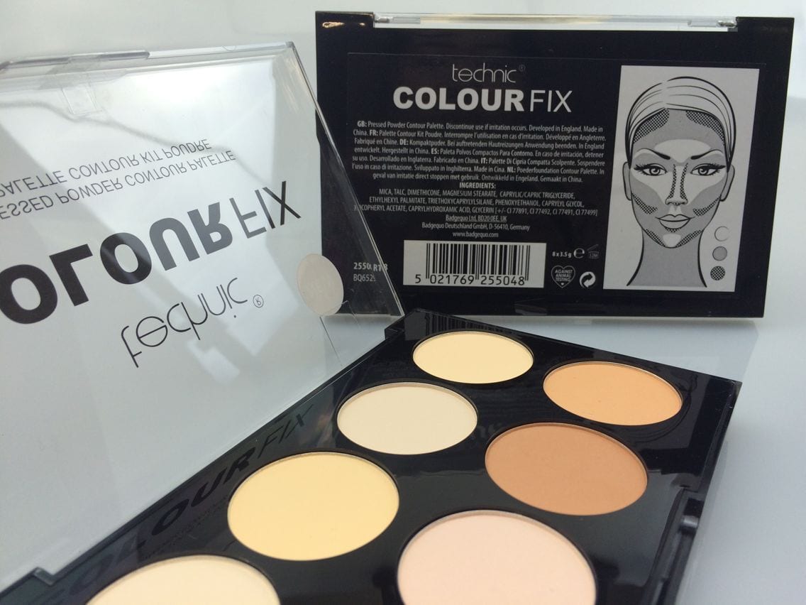 Technic ColourFix 8 Colours Pressed Powder Contour Palette - Colour ...