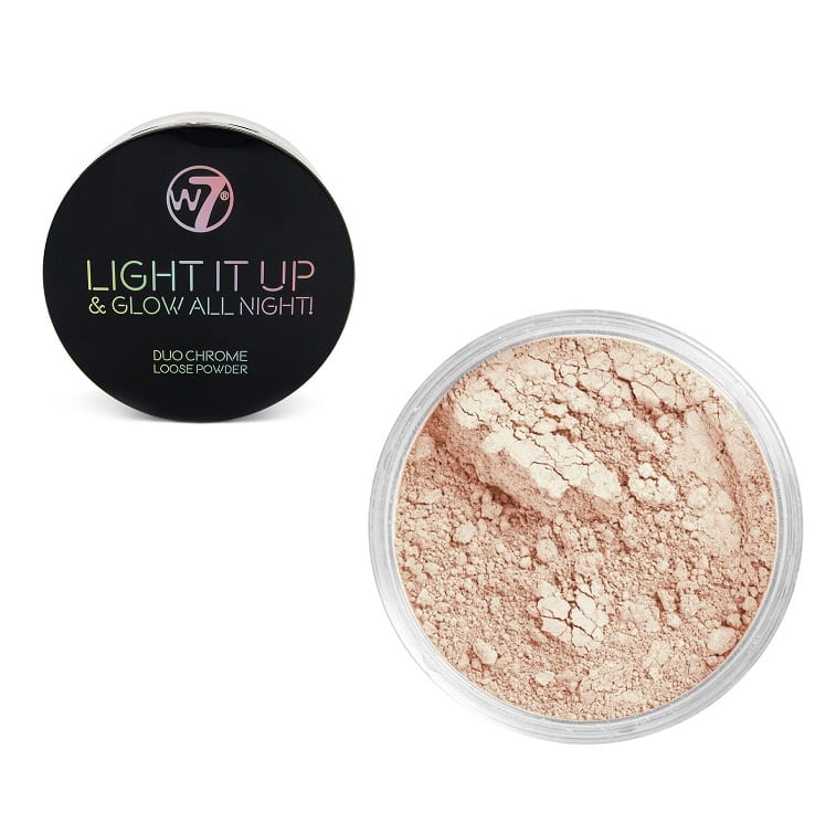 W7 Light It Up & Glow All Night! Duo Chrome Loose Powder – No Vacancy ...