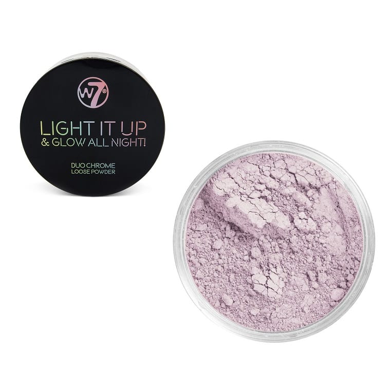 W7 Light It Up & Glow All Night! Duo Chrome Loose Powder – Soho Soho ...