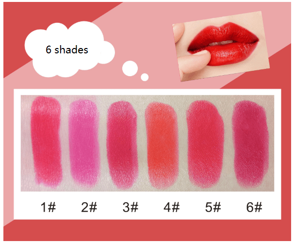 Heng Fang Double-Sided 2 in 1 Lip Liner and Lipstick 6pcs (one shade ...