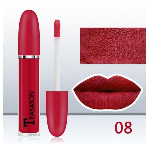 Teayason High Pigment Matte Liquid Lipstick 08 - Colour Zone Cosmetics