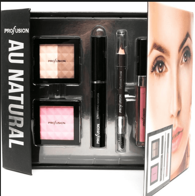 Profusion 5pcs Au Natural Makeup Set - Colour Zone Cosmetics