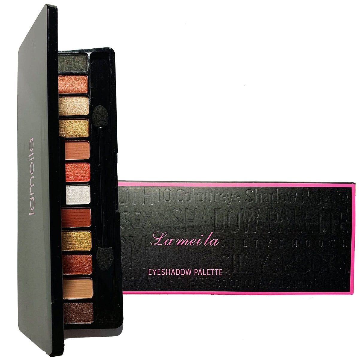 Lameila 12 Colours Colour Geometry Eyes Eyeshadow Palette 04 - Colour ...