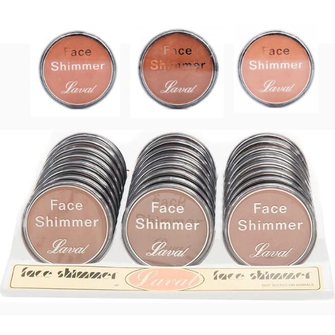 Laval Face Shimmer (24pcs with tray) - Colour Zone Cosmetics