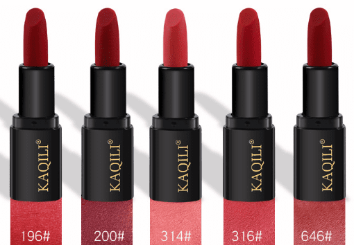 Kaqili 5pcs Mousse Lipstick Set - Colour Zone Cosmetics