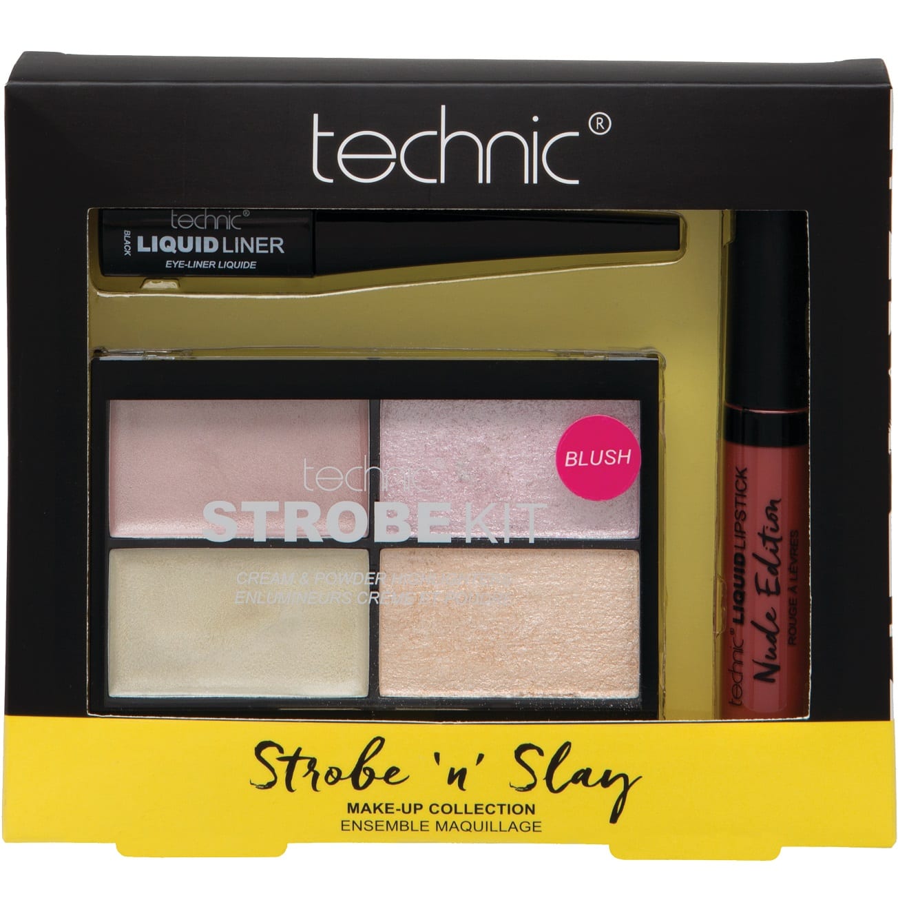 Technic Strobe n Slay Makeup Collection Gift Set 999214 - Colour Zone ...