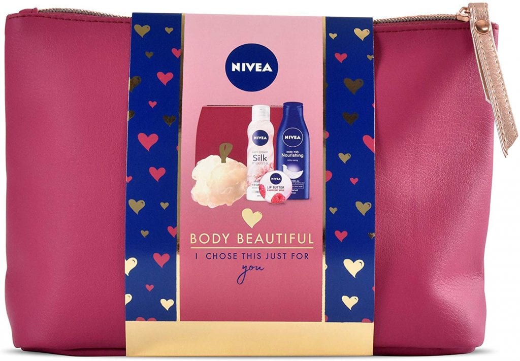 Nivea Body Beautiful Gift Pack Set with Wash Bag - Colour Zone Cosmetics
