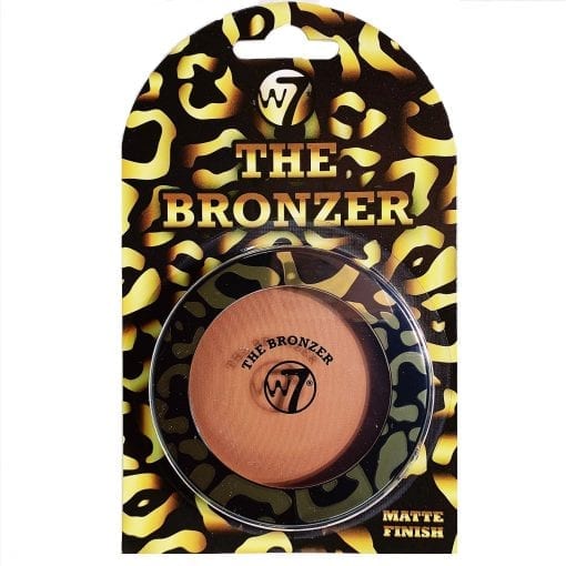 W7 The Bronzer Matte Finish Compact (Carded) - Colour Zone Cosmetics