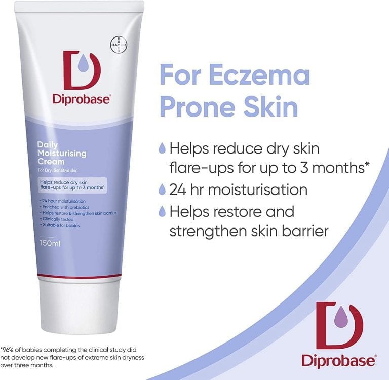 Diprobase Daily Moisturising Cream 150ml for Dry Sensitive Skin ...