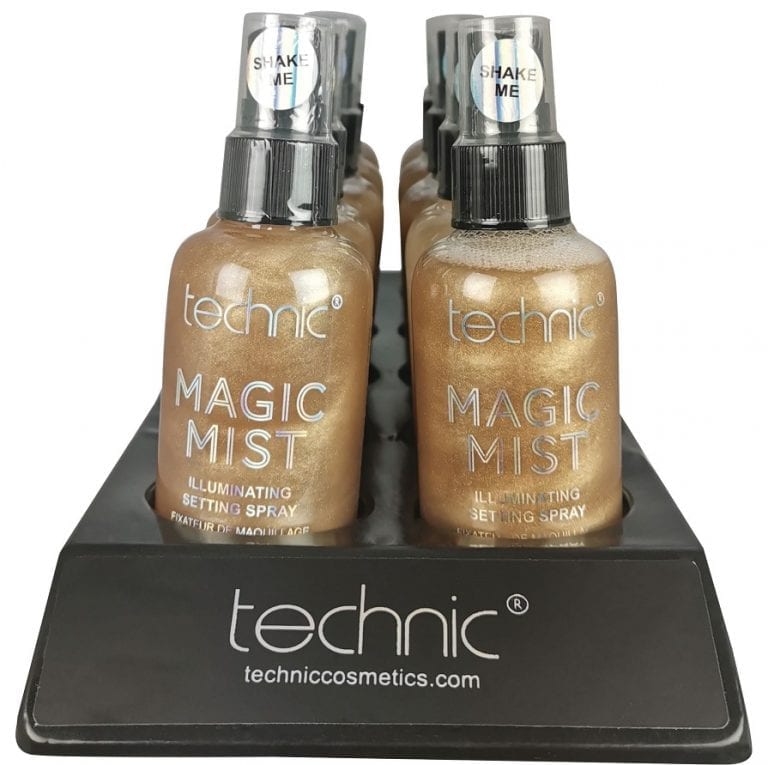 Technic Magic Mist Illuminating Setting Spray 80ml - 24k Gold (10pcs ...