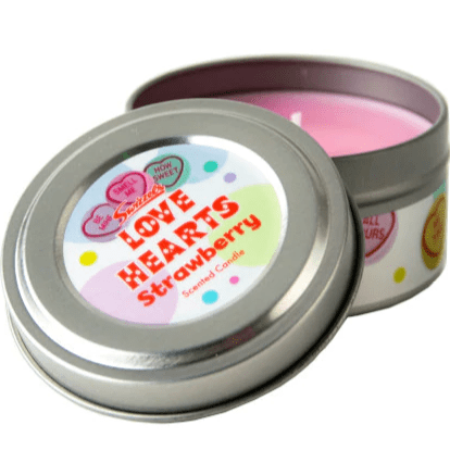 Swizzels Tin Candle Love Hearts 85g - Colour Zone Cosmetics