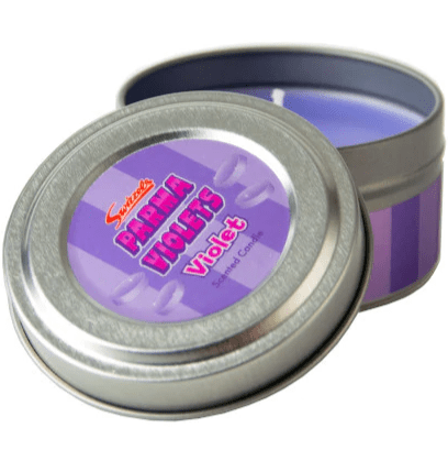 Swizzels Tin Candle Parma Violets 85g - Colour Zone Cosmetics