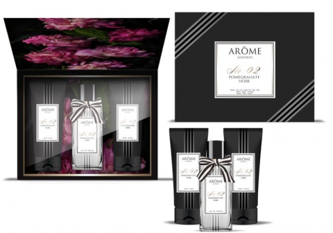 Arome London No.2 Oriental Pomegranate Perfume 3pcs Gift Set - Colour ...
