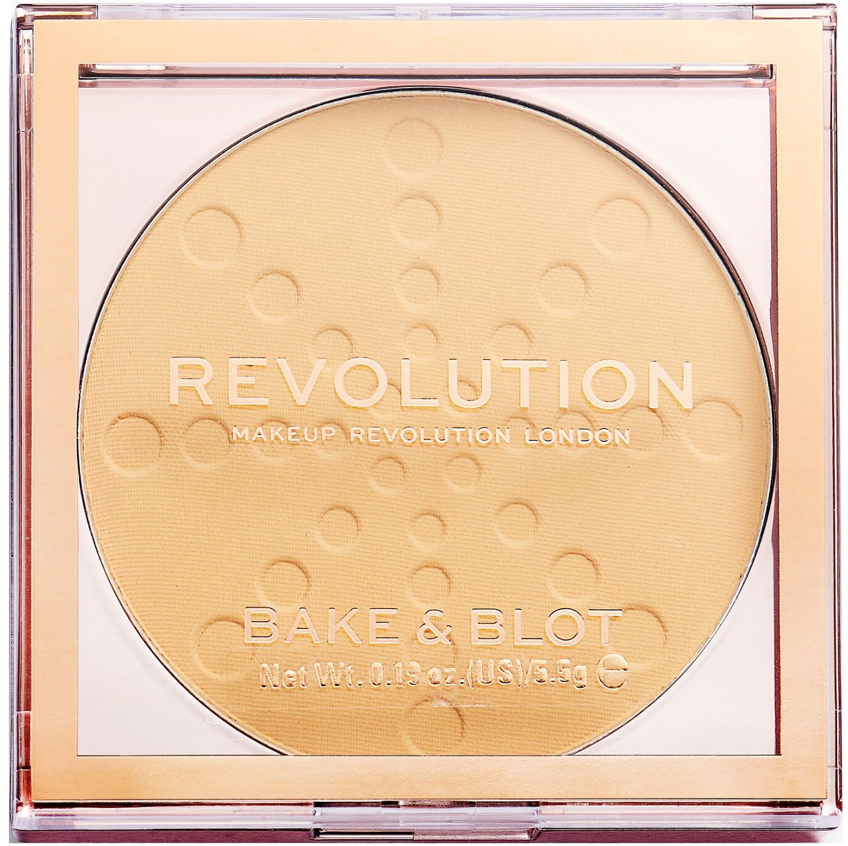 Revolution Bake & Blot Compact Powder - Banana (Deep) - Colour Zone ...