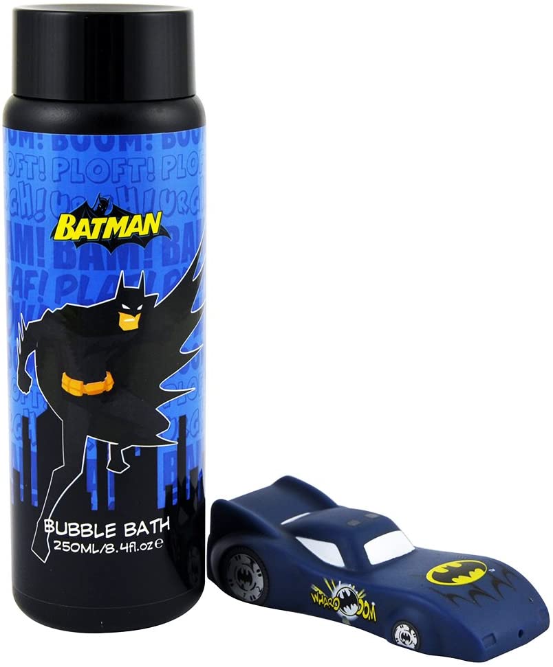 Batman Bath Foam 250 ml + Batmobile Water Squirter Gift Set - Colour ...