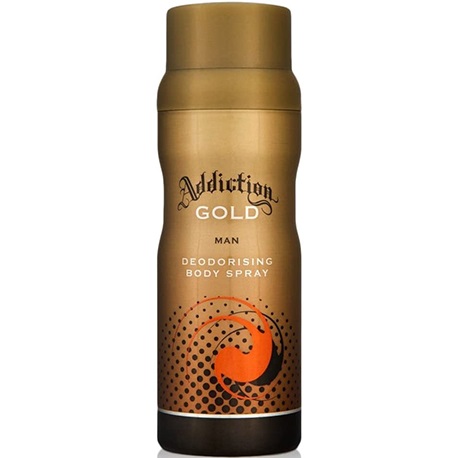 Addiction Gold Body Spray for Man 150ml - Colour Zone Cosmetics