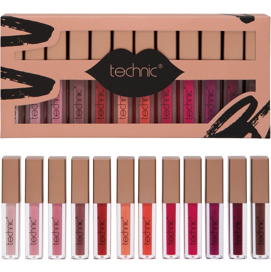 Technic Lip Library Gift Set 991221 - Colour Zone Cosmetics