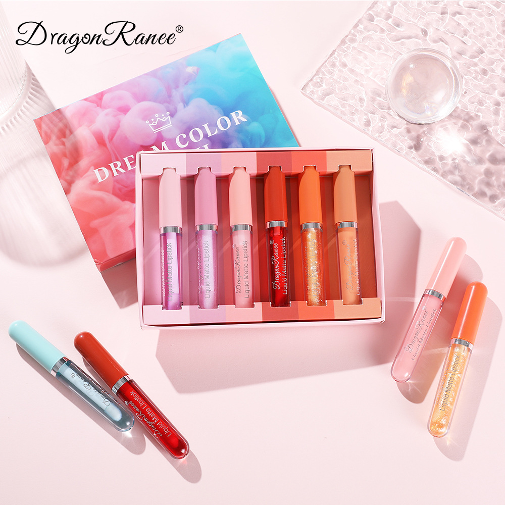 Dragon Ranee 6pcs Dream Colour Lip Oil Gift Set (various shades ...