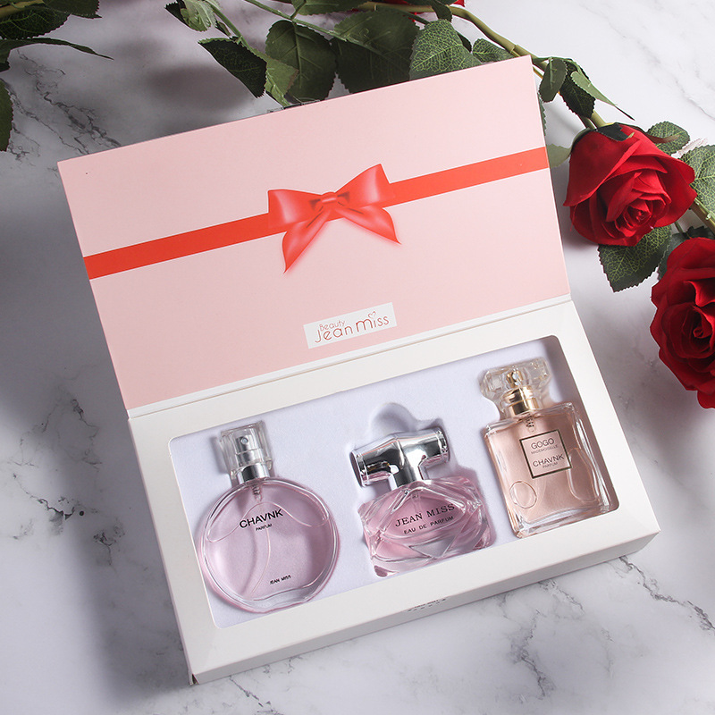 Jean Miss 3pcs EDP Beautiful Perfume Gift Set 3 x 30ml (damaged box ...