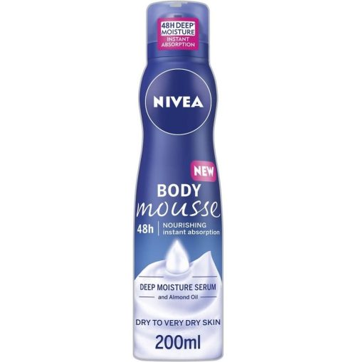 Nivea Body Mousse Deep Moisture Serum 200ml - Colour Zone Cosmetics