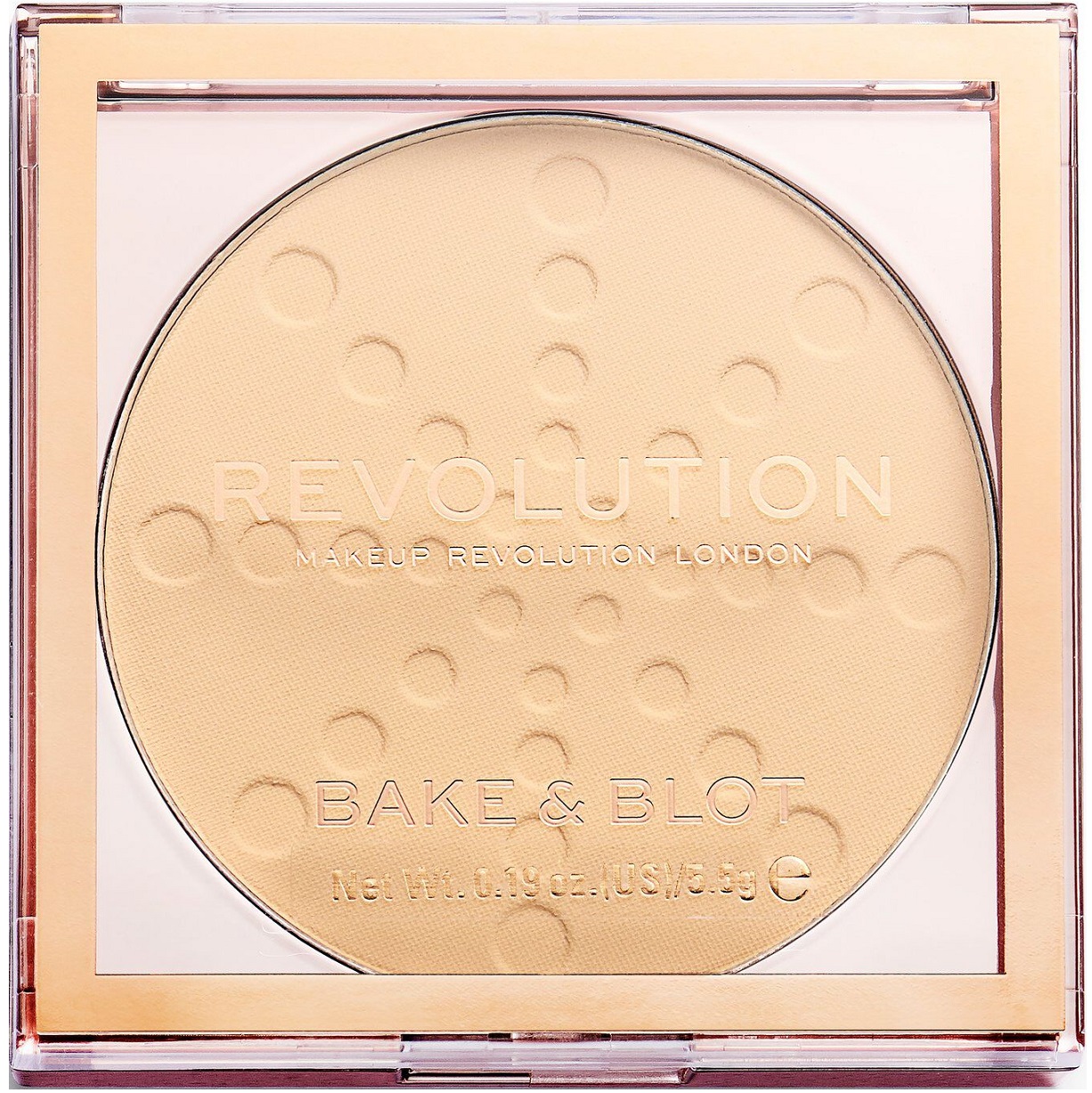 Revolution Bake & Blot Compact Powder - Banana - Colour Zone Cosmetics