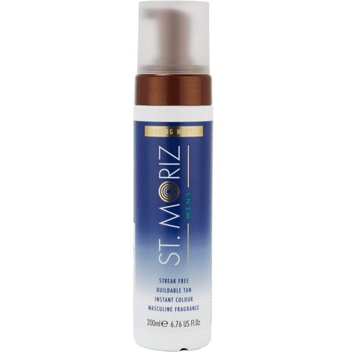 St. Moriz Mens Fast Tanning Mousse 200ml - Colour Zone Cosmetics
