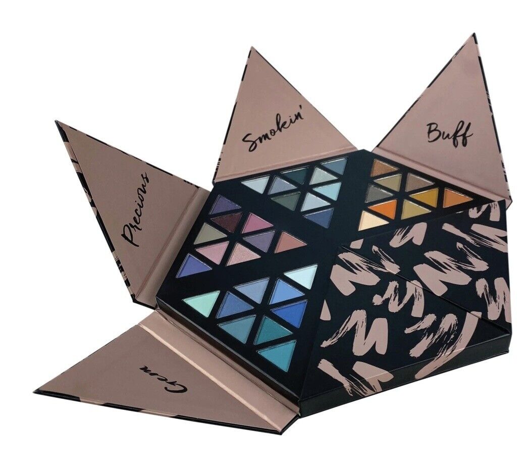 Technic 54 Colours Hexagon Star Eye Palette Gift Set 991238ARG - Colour ...