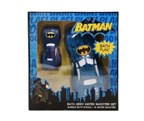 Batman Bath Hero Water Shooter Gift Set (bubble bath 300ml + water ...