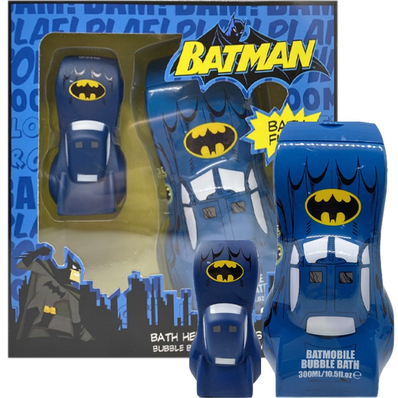 Batman Bath Hero Water Shooter Gift Set (bubble bath 300ml + water ...