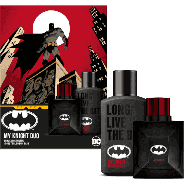 Batman My Knight Duo Gift Set (Eau De Toilette Perfume 50ml & Body Wash ...