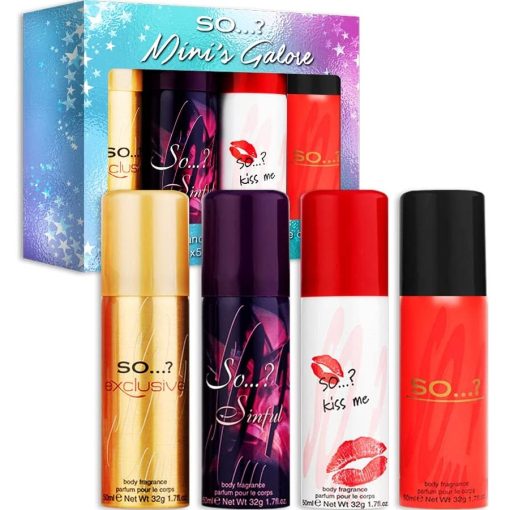So…? Mini's Galore 4pcs Fragrance Body Spray Gift Set - Colour Zone ...