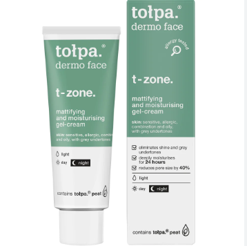 Tolpa T-Zone Mattifying and Moisturising Night Gel-Cream 40ml - Colour ...