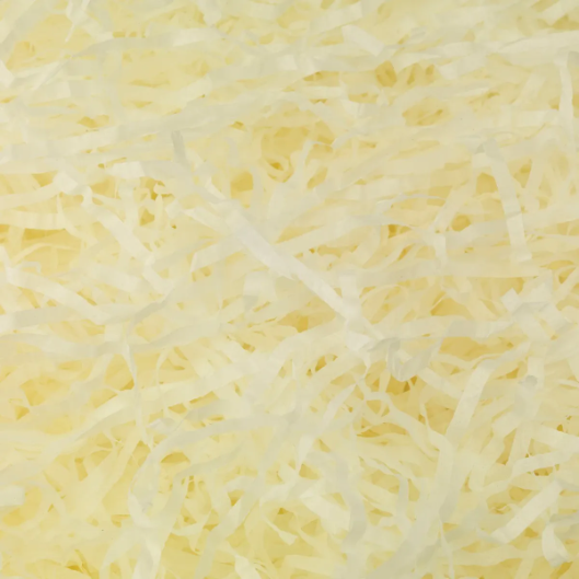 Cream Shredded Tissue Paper (various weight) - Colour Zone Cosmetics