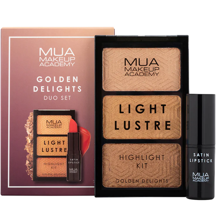 MUA Golden Delights Duo Makeup Set - Colour Zone Cosmetics