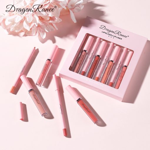 Dragon Ranee 8pcs Lip Liner + Matte Liquid Lipstick Set (various shades ...