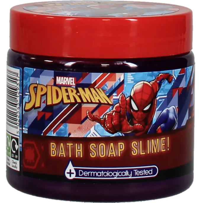 Spiderman Bath Soap Slime 200ml - Colour Zone Cosmetics