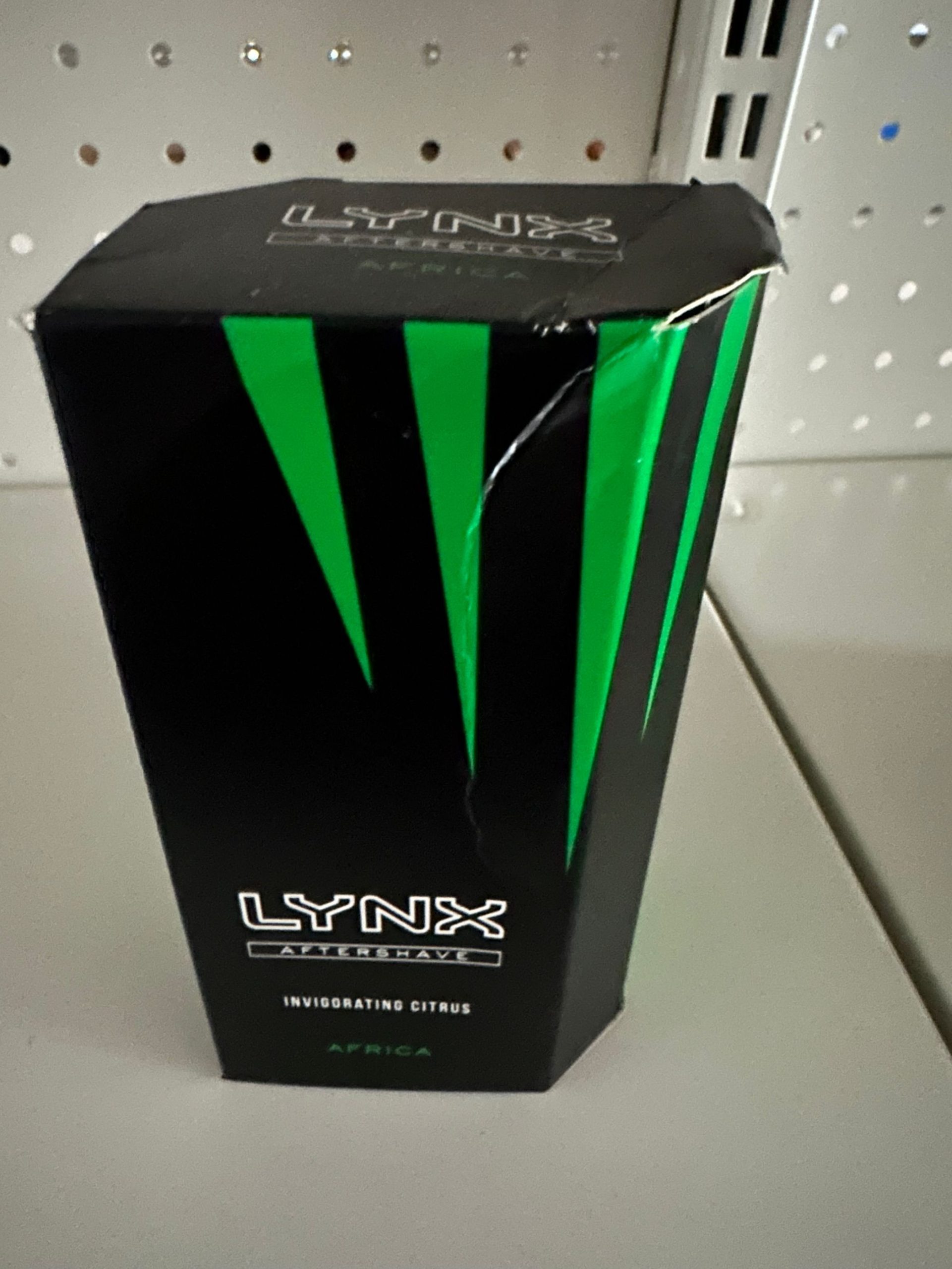 Lynx Africa Aftershave 100ml - Invigorating Citrus (defective package ...