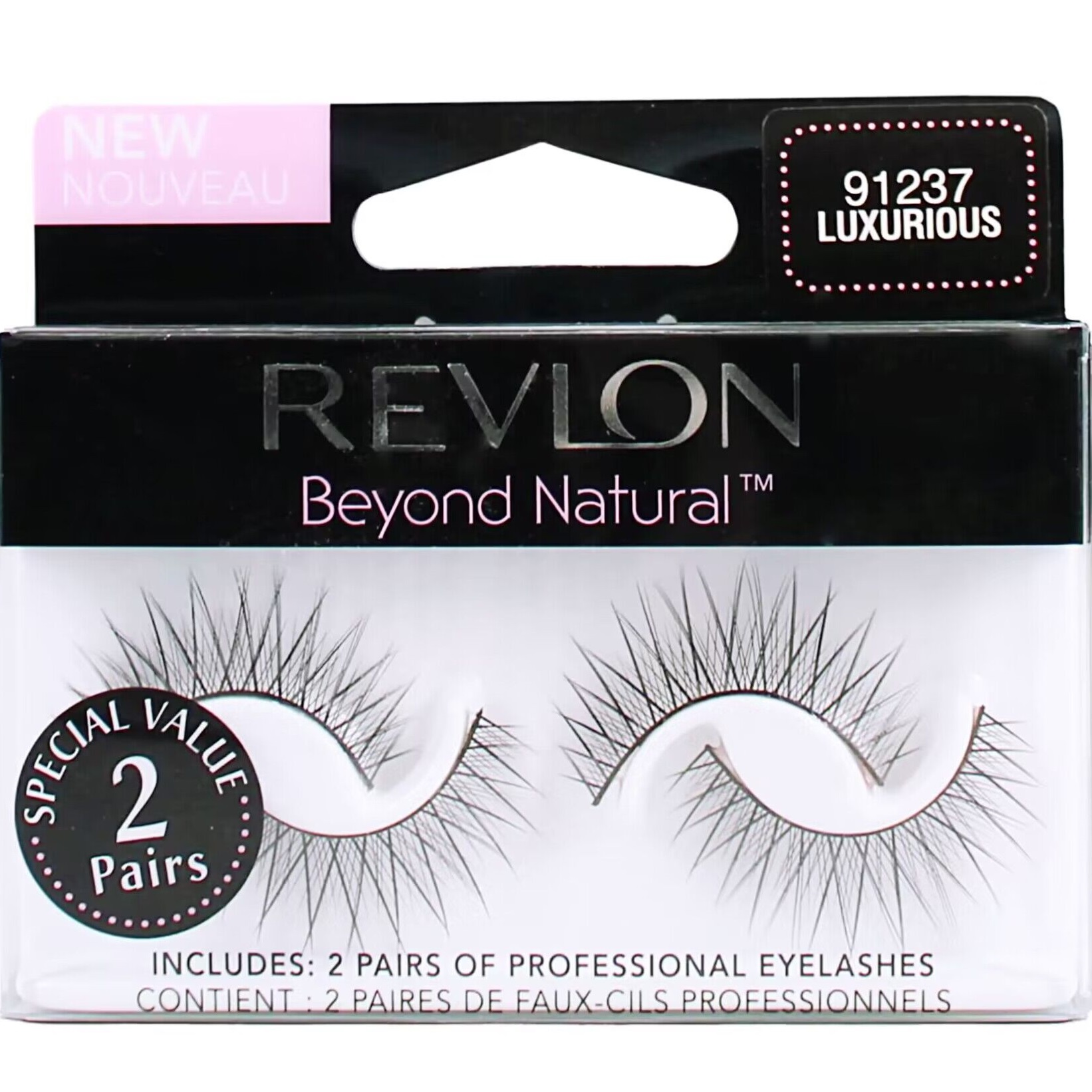 Revlon Beyond Natural 2 Pairs False Eyelashes 91237 - Colour Zone Cosmetics