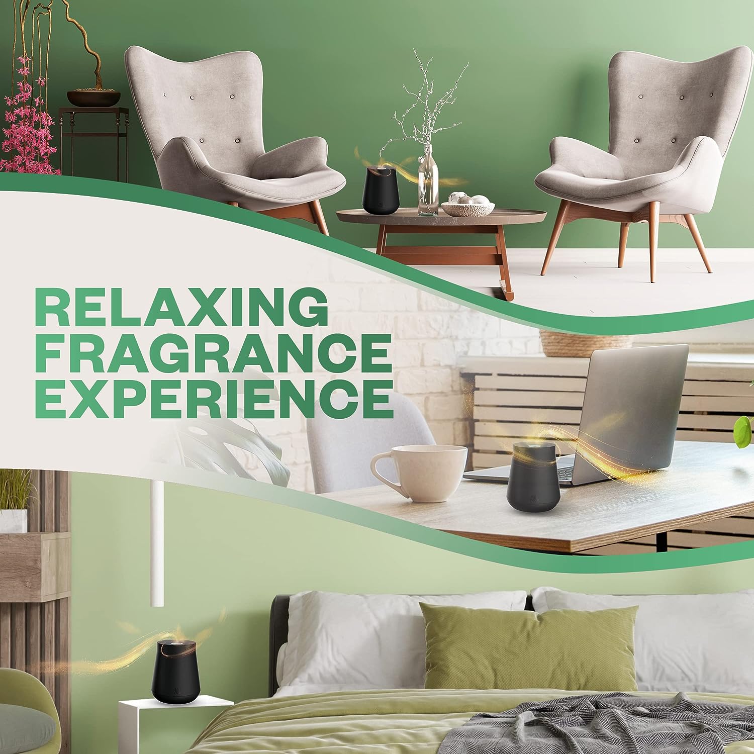 Air Wick Essential Mist Diffuser + Refill - Morning Meadow - Colour ...