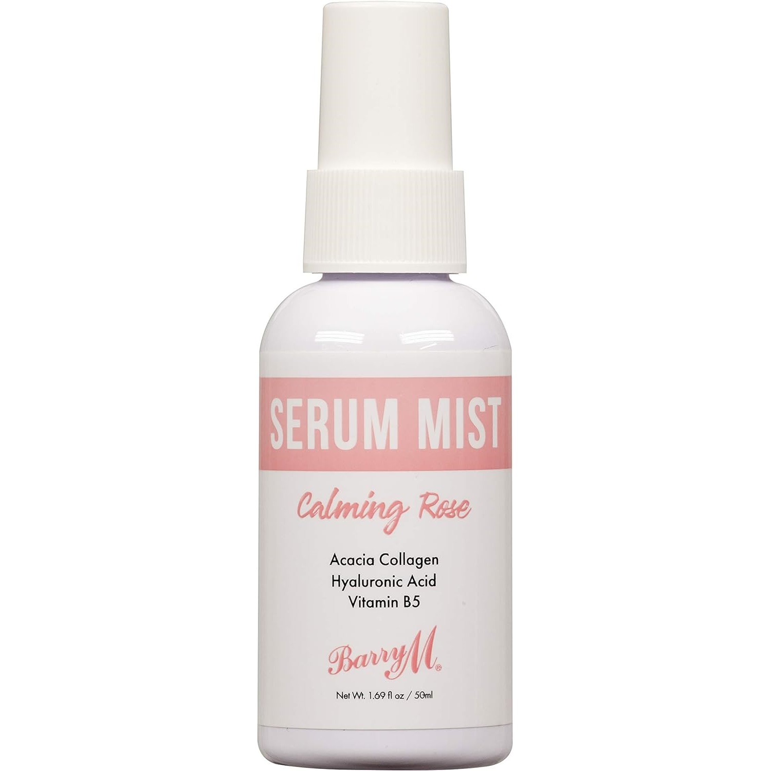 Barry M Serum Mist - Calming Rose - Colour Zone Cosmetics