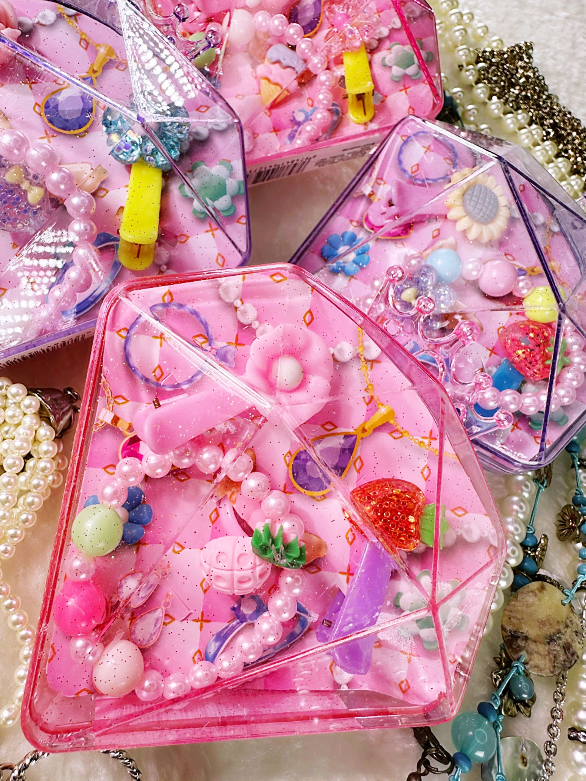 Diamond Crawn Princess Jewelry n Hair Accessories Gift Set for Kids ...