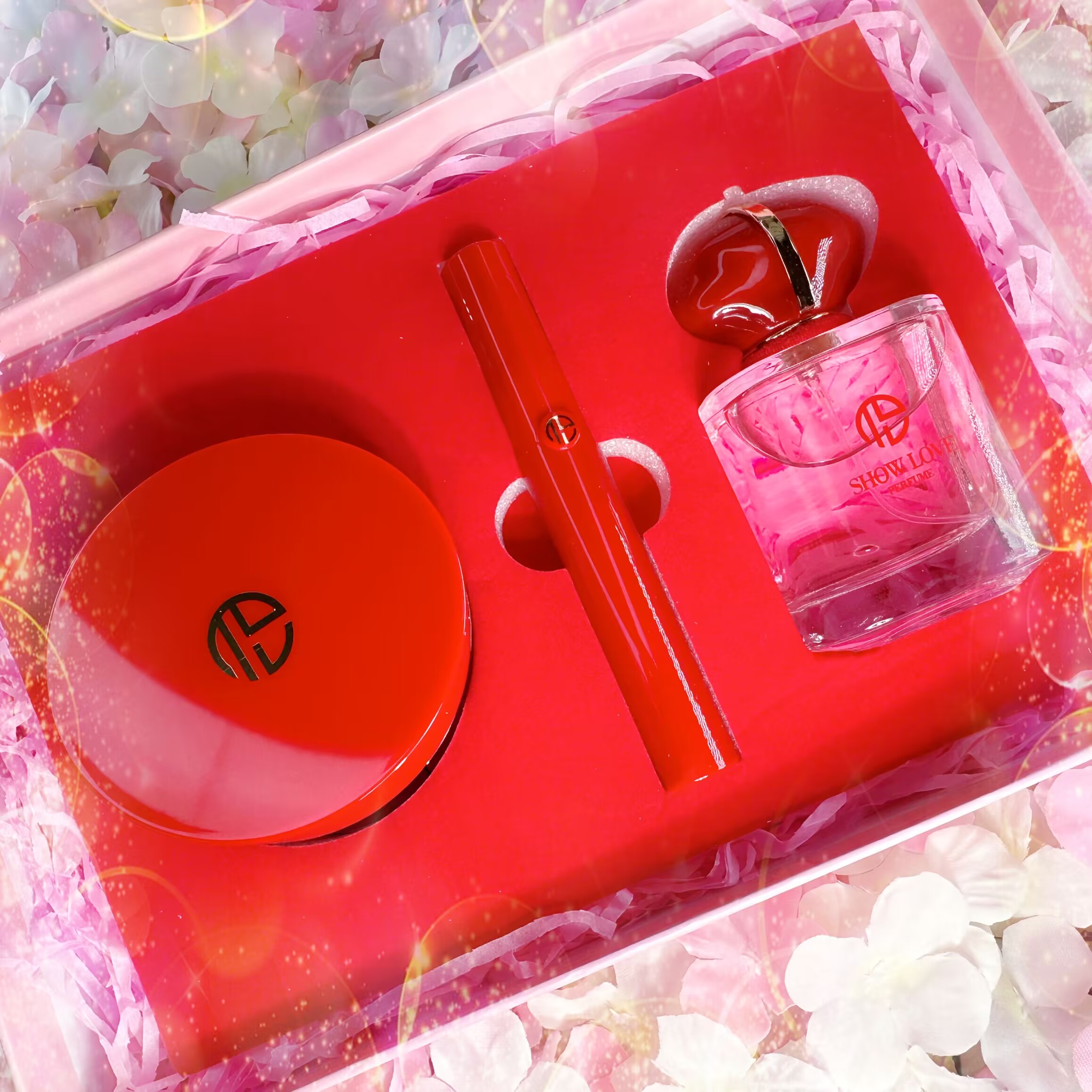 Beloved Red Perfume + Makeup Gift Set (with Glowii Gift Box） - Colour ...