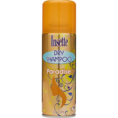 Insette Paradise Dry Shampoo 200ml - Colour Zone Cosmetics