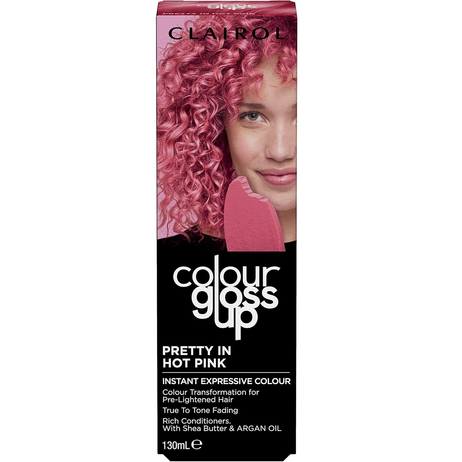 Clairol Colour Gloss Up Conditioner 130ml - Pretty In Hot Pink - Colour ...