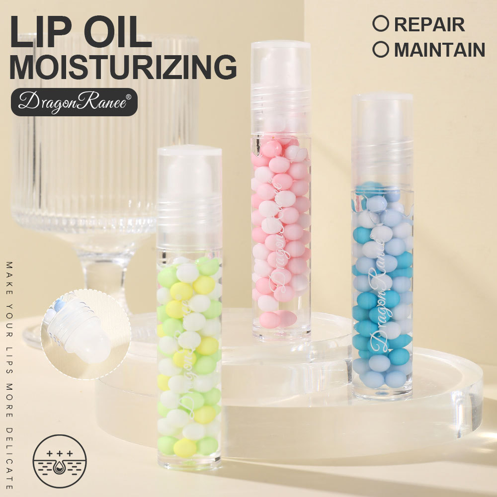 Dragon Ranee Super Cute Colour Ball Roll-On Fruit Lip Oil (various ...