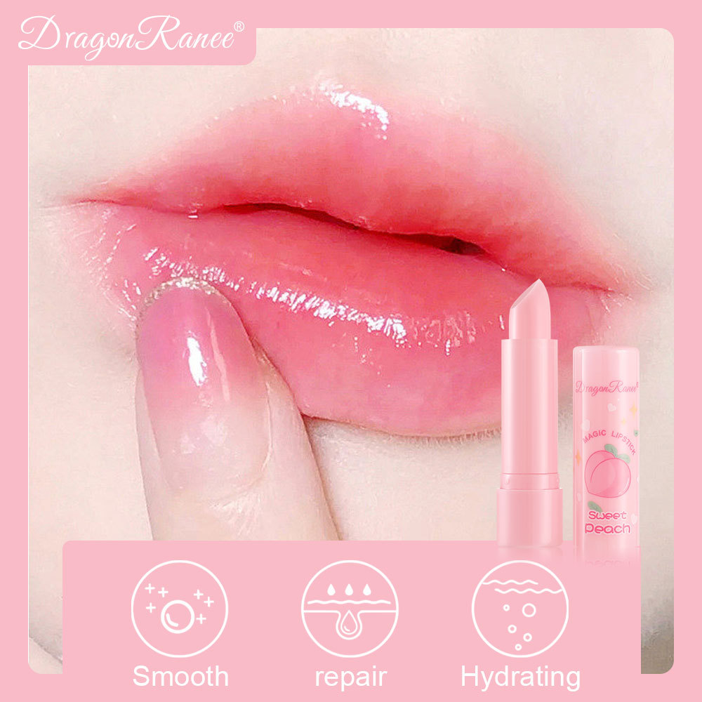Dragon Ranee Sweet Peach Moisturising Colour Changing Lipstick - Colour ...