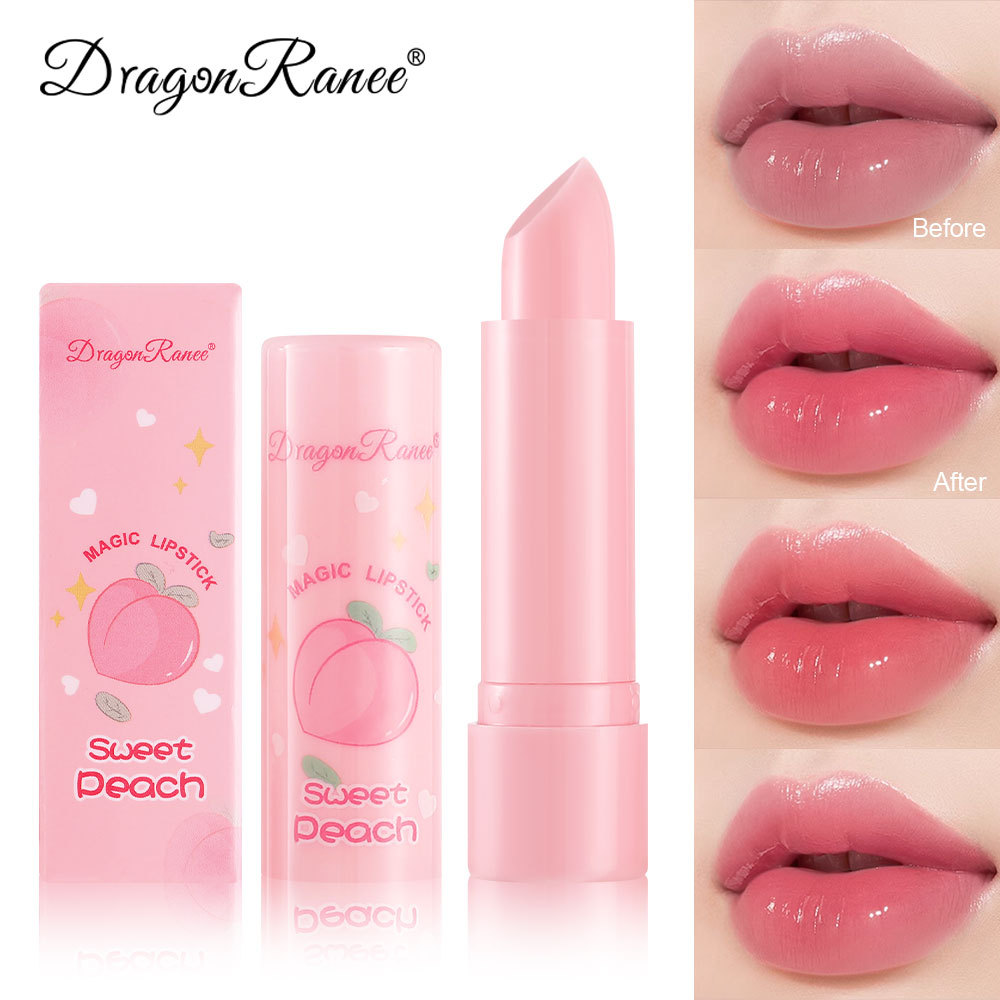 Dragon Ranee Sweet Peach Moisturising Colour Changing Lipstick - Colour ...