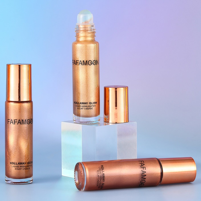 FafaMoon Roll-On Liquid Highlighter for Face, Body and Hair 10ml ...