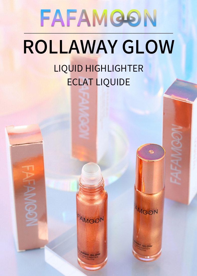 FafaMoon Roll-On Liquid Highlighter for Face, Body and Hair 10ml ...