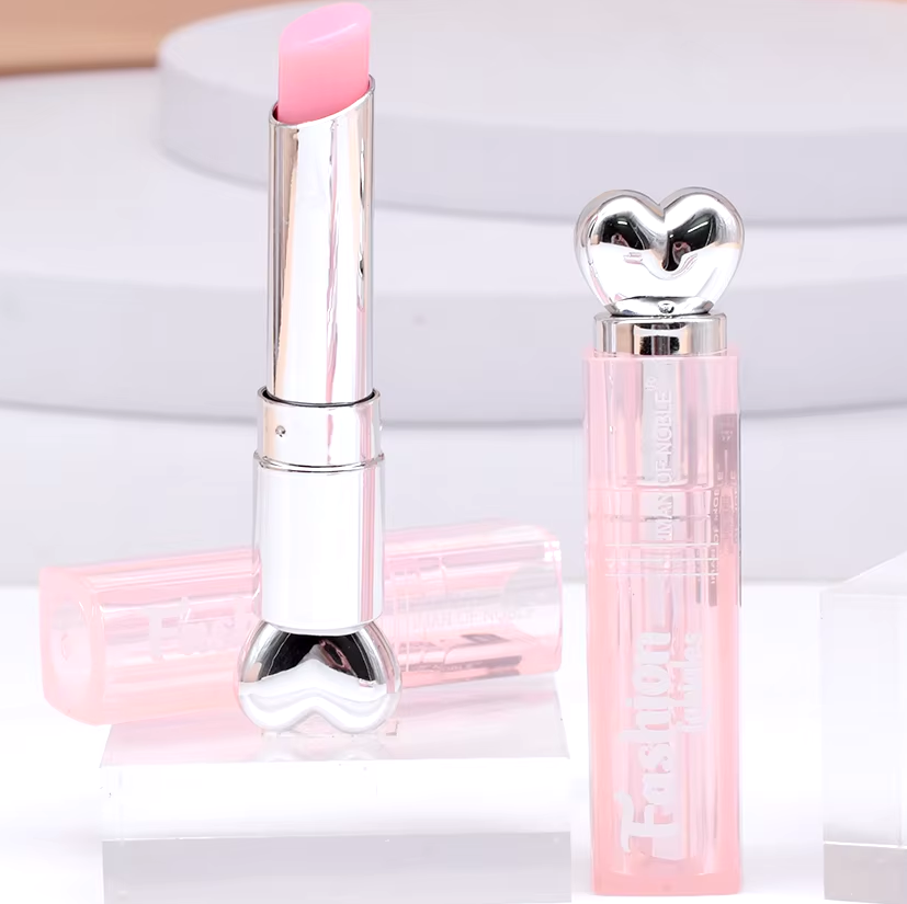 iMan of Noble Moisturising Colour Changing Pink Heart Lip Balm - Colour ...